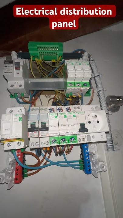 electrical distribution panel #electrical #housewiring #arduino # ...
