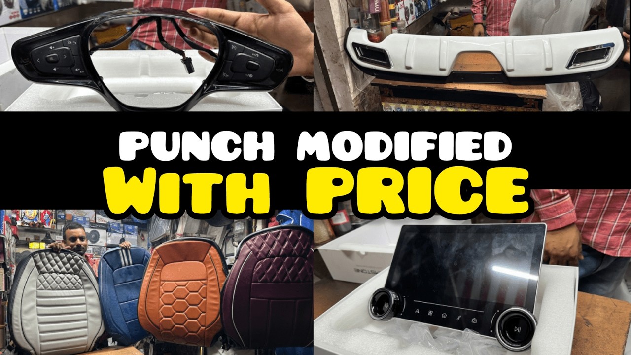 TATA PUNCH MODIFICATION WITH PRICE Tata Punch Base To Top Modification ...