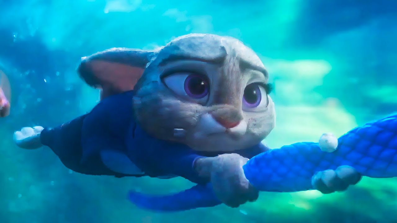 Zootopia 2 Nick Judy Garey De Snake Water Tunnel Chase Scene HD - YouTube