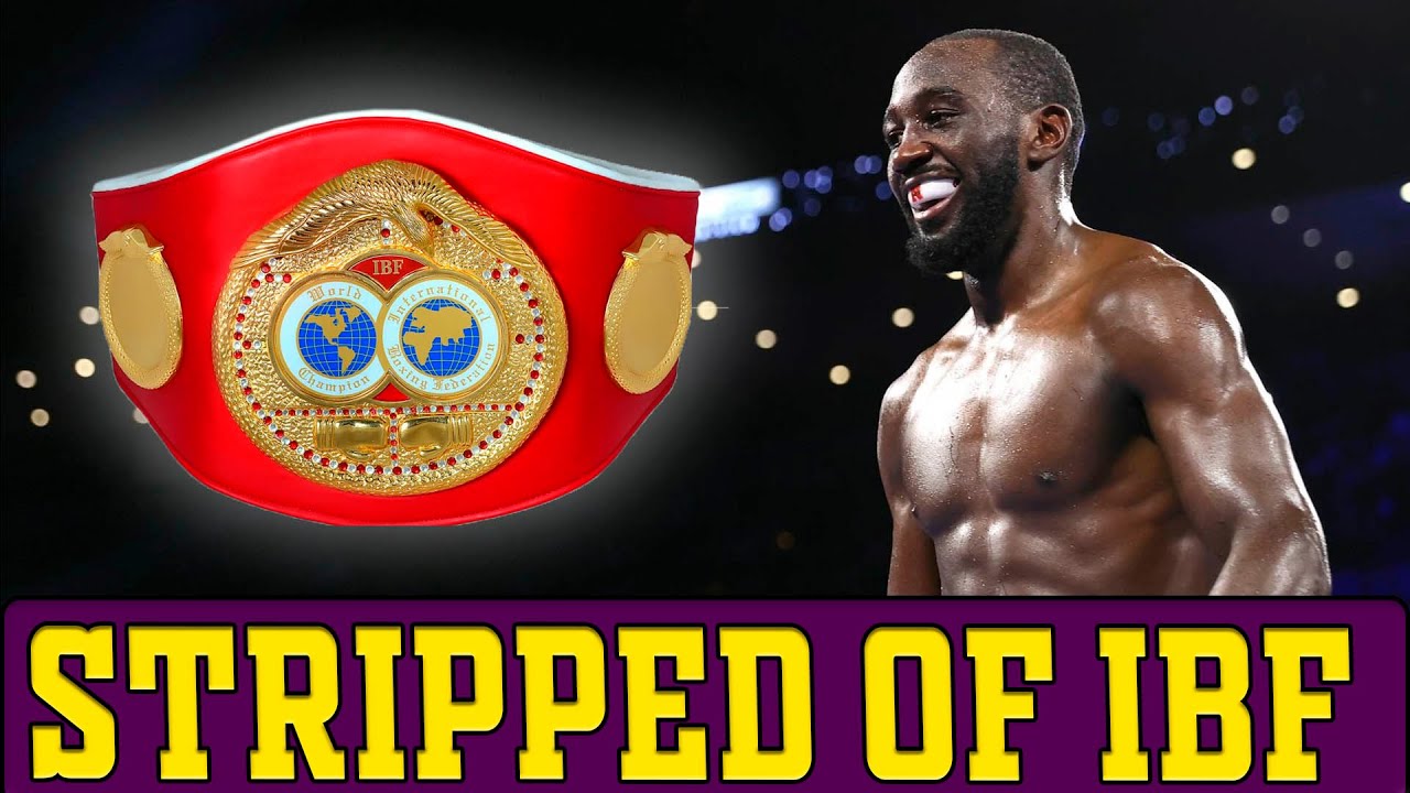 Terence Crawford Stripped Of IBF Belt, Jaron Ennis New 147-Lb Champion - YouTube
