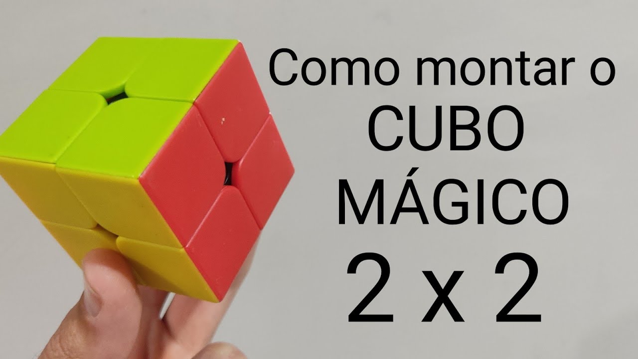 Como resolver o cubo mágico 2 x 2 rápido e muito fácil! - YouTube