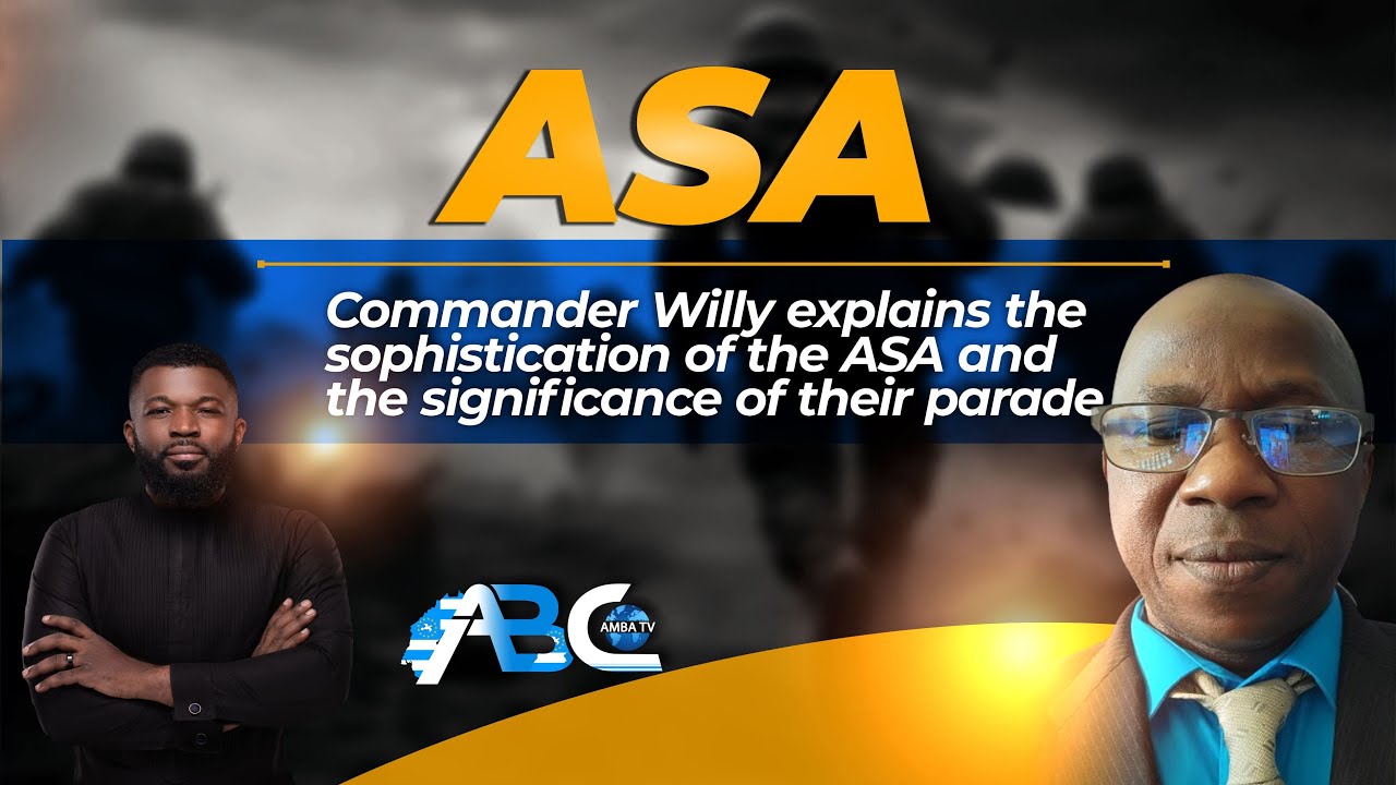 Commander Willy explains the sophistication of the ASA and the ...