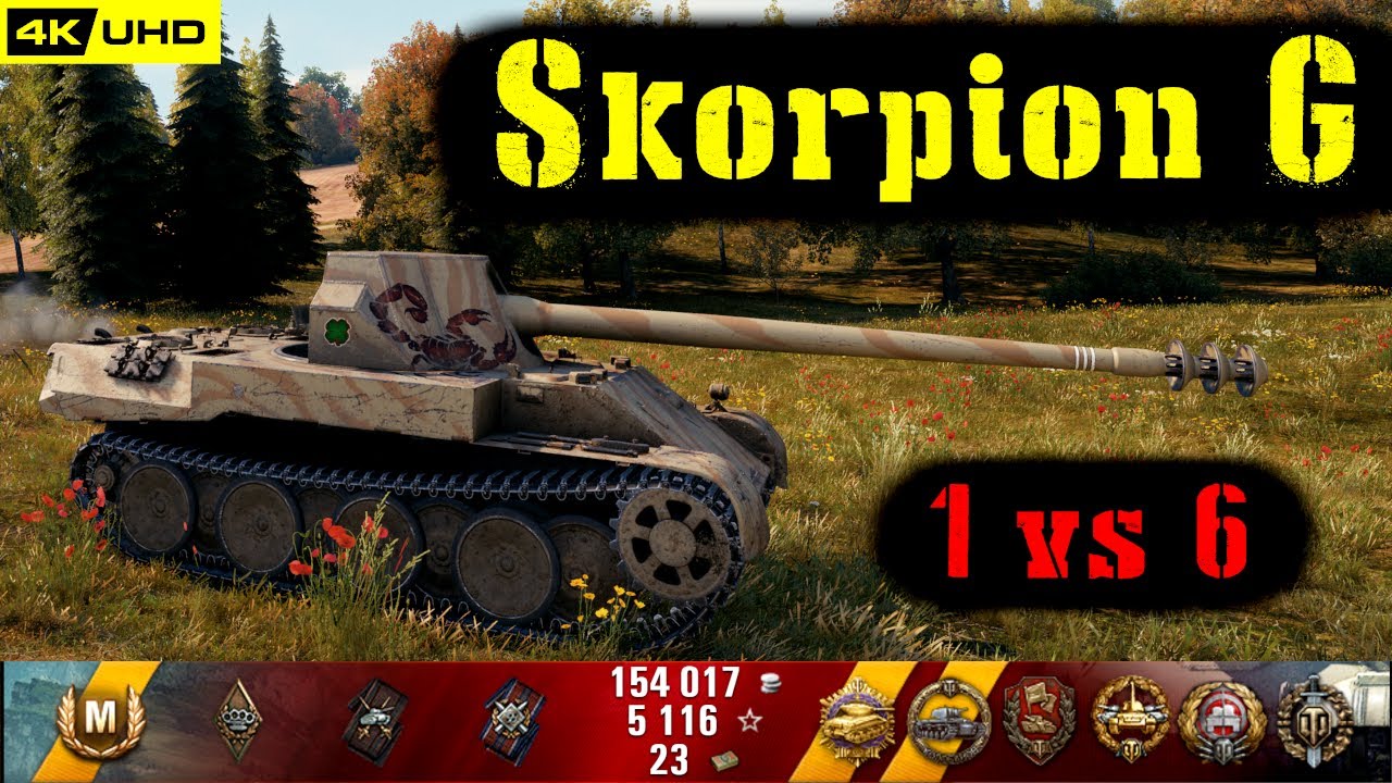 World of Tanks Rheinmetall Skorpion G Replay - 10 Kills 6.8K DMG(Patch ...