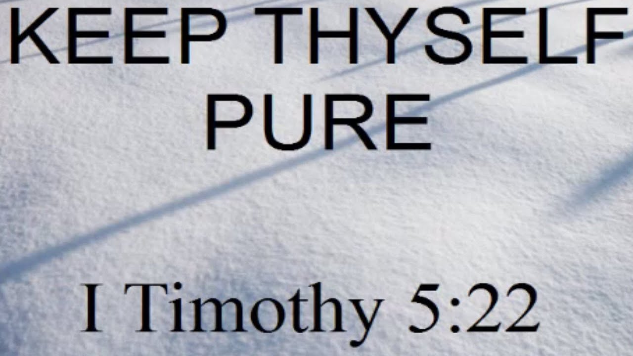 Live On Shabbat - Keep Thyself Pure - YouTube