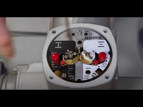 Auma Actuator Commissioning, Wiring and Testing - YouTube