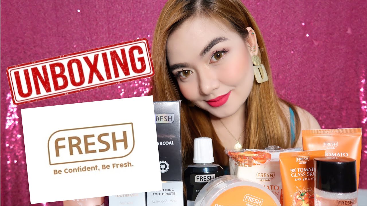 UNBOXING | Fresh Skinlab Products - YouTube
