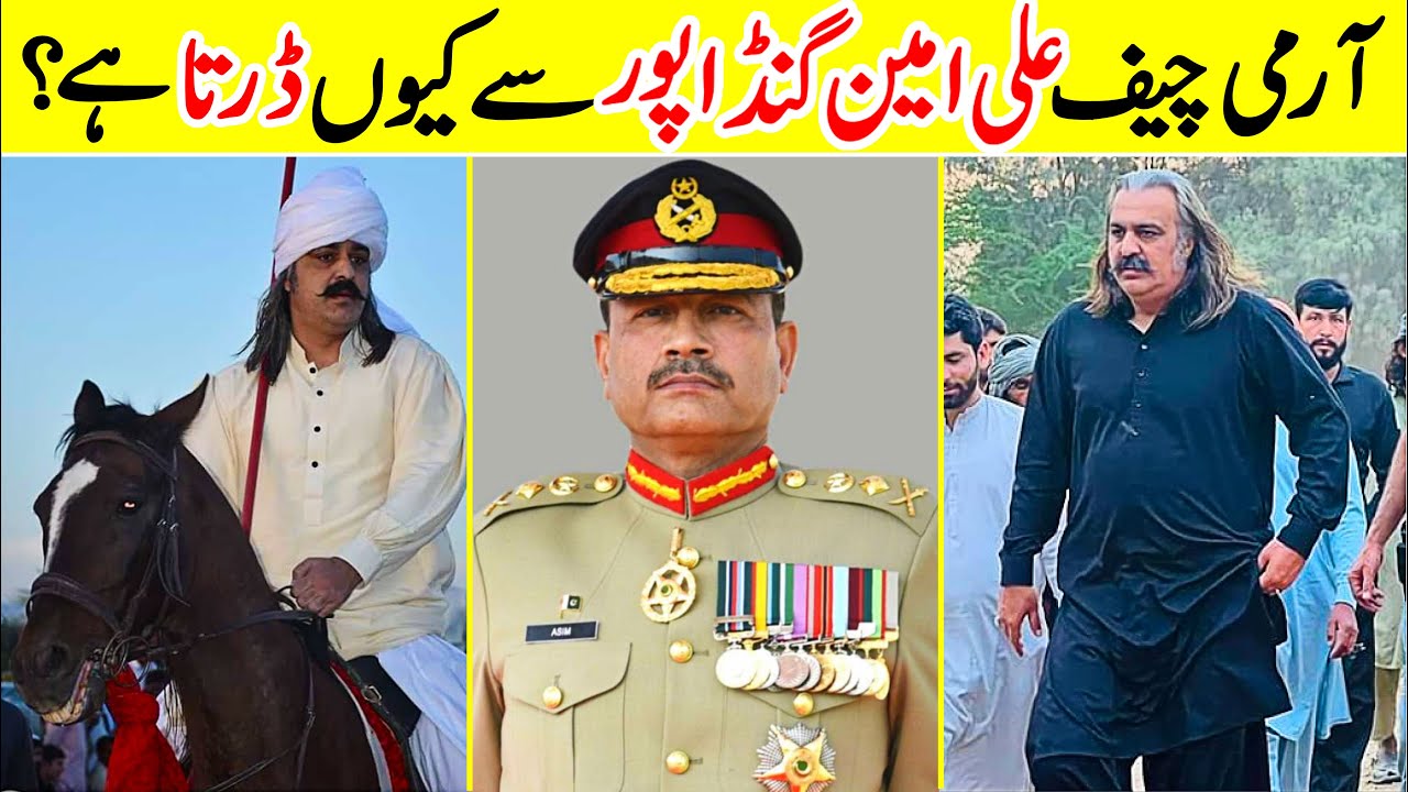 How Ali Amin Gandapur Become Popular Politician | Amazing Info - YouTube