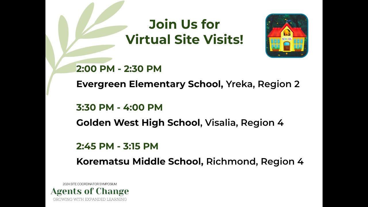 Virtual Site Visits (Part 1) - 2024 Site Coordinator Symposium - YouTube