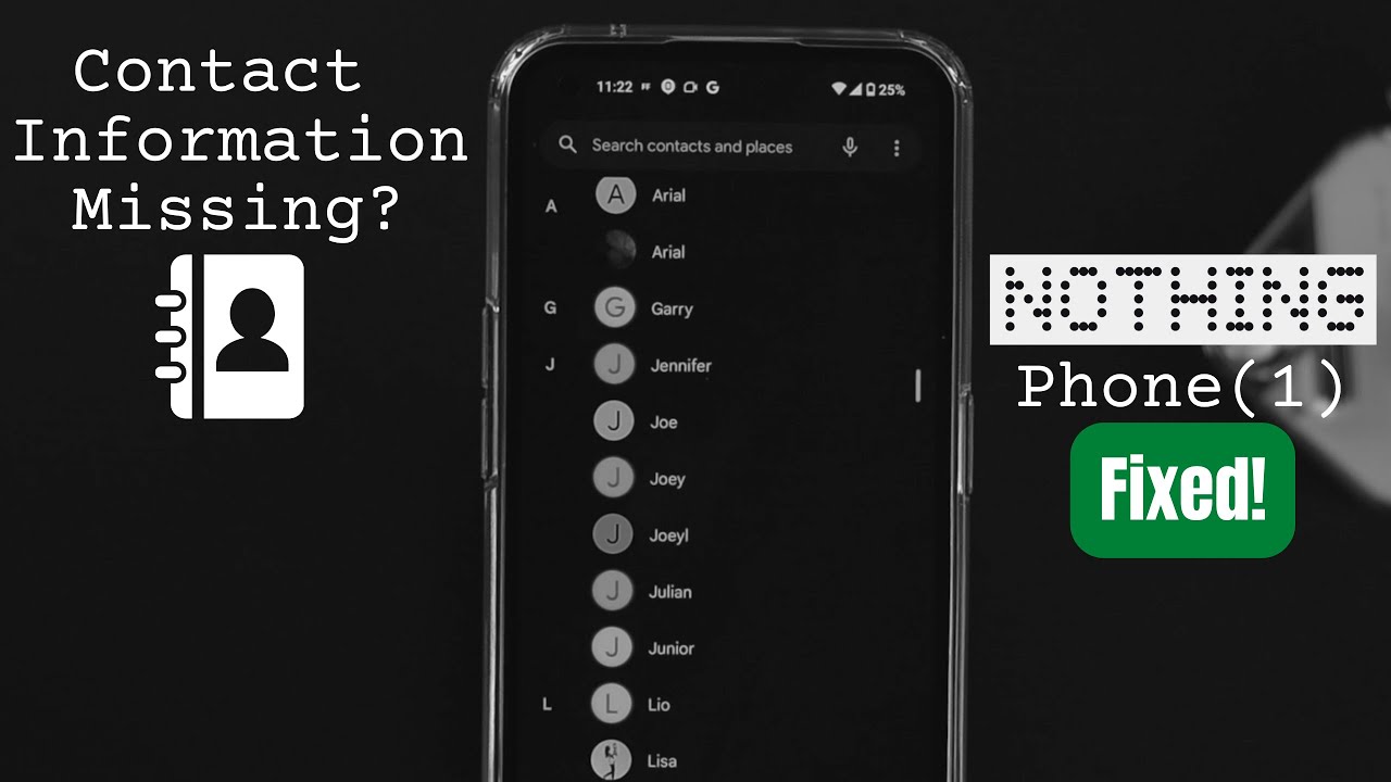 How to Recover Deleted Contacts from Nothing Phone (1) [Get Back ...