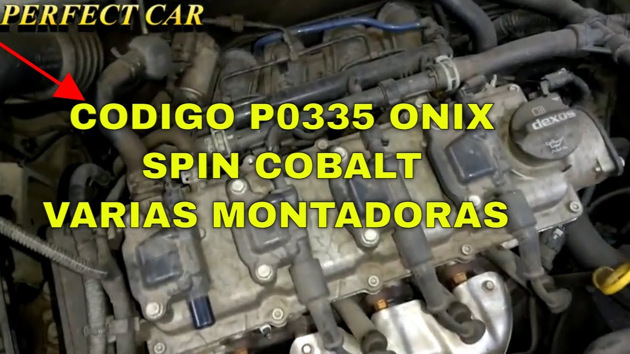 CODIGO P 0335 ONIX COM A LUZ DE INJEÇÃO ACESA E FALHANDO - YouTube