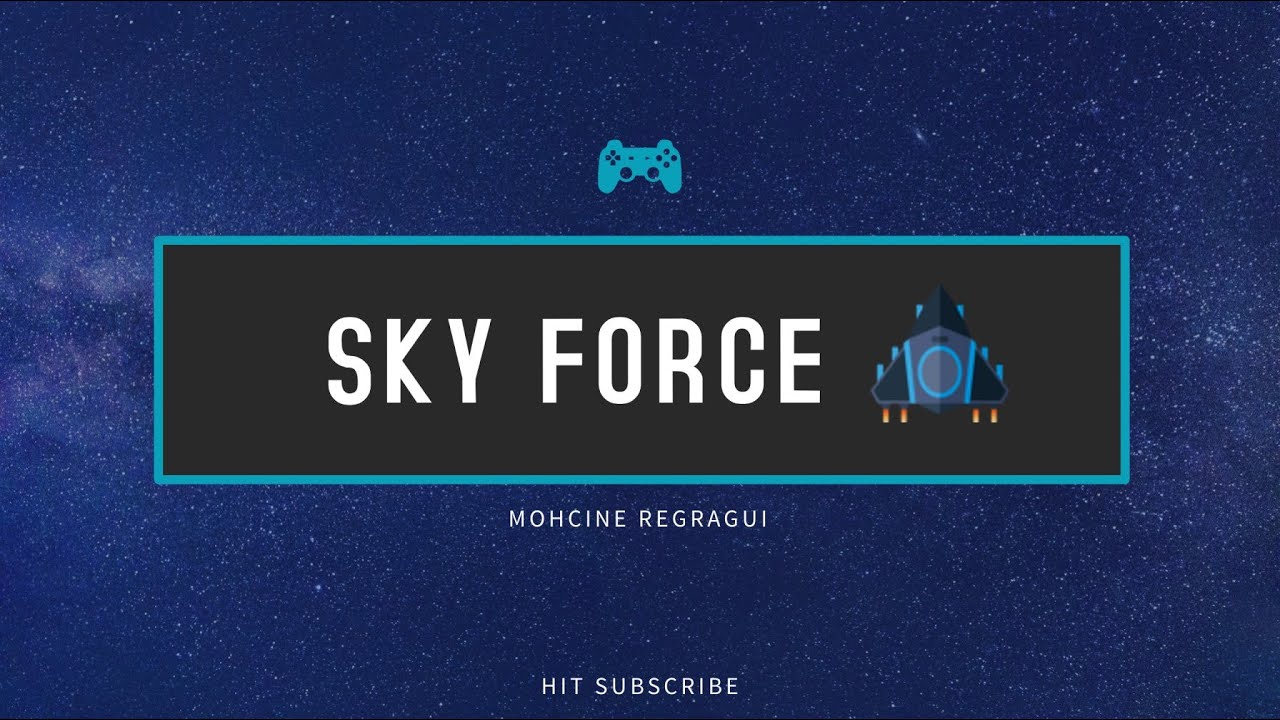 SKY FORCE JAVA GAME - YouTube