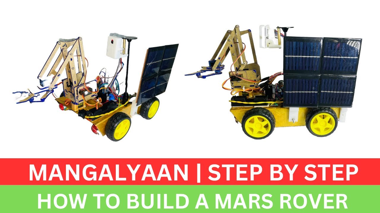 How to build a Mars Rover For Project | DIY Complete Tutorial - YouTube
