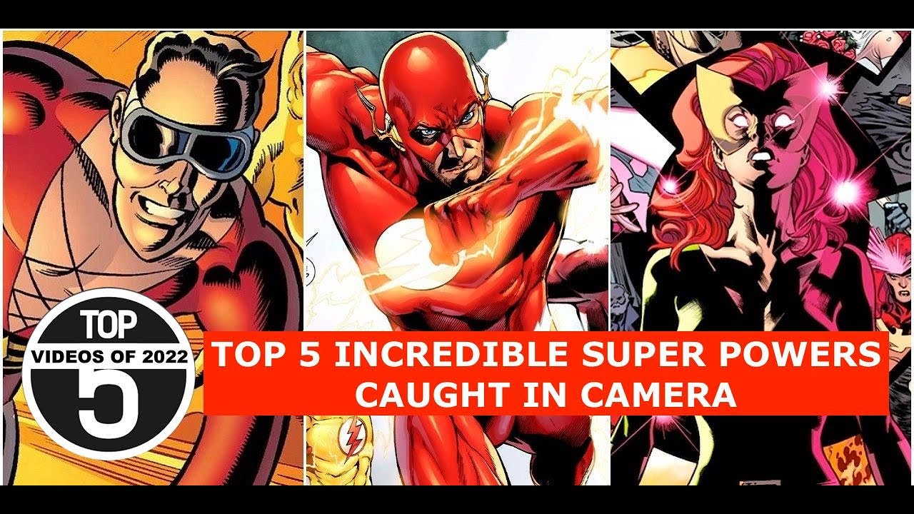 TOP 5 PEOPLE WITH INCREDIBLE SUPERPOWERS THAT CAUGHT ON CAMERA - YouTube