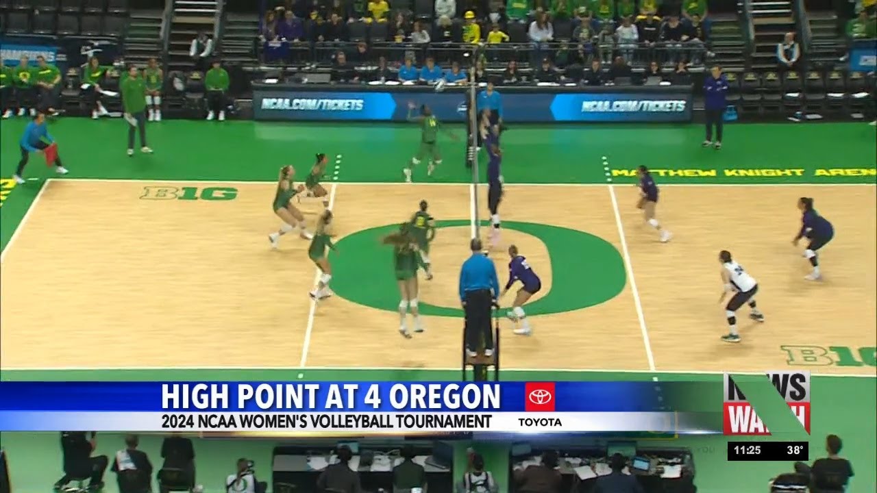 University of Oregon's women's volleyball team wins NCAA volleyball ...