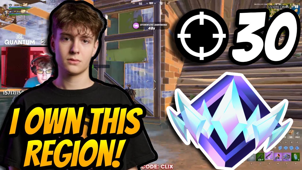 CLIX Shows HOW To WIN EVER RANK RELOAD GAME - YouTube