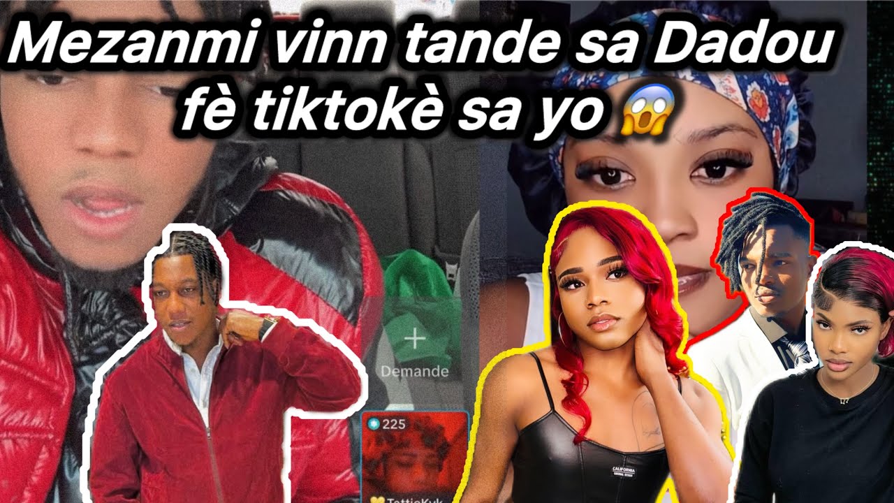 😱 Tout TikTokè yo kont Dadou - vinn tande sa Dadou fè tiktokè yo - tout rayi Dadou - YouTube