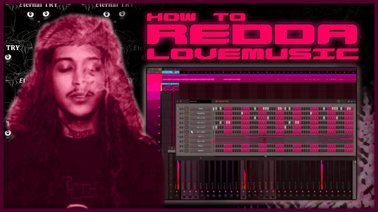 how to make REDDA ambient lovemusic DARKO beats | Fl Studio Tutorial ...