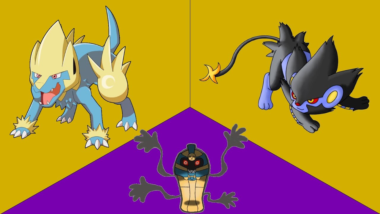 Pokémon sprite fusion #20: Mega-Luxray, Luxraytite (requested by iiBaka ...
