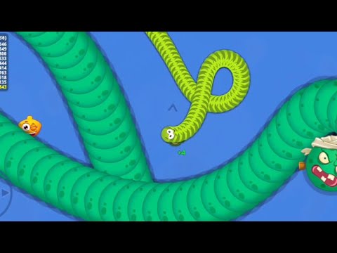 GAME CACING /// Worm Hunt-Battle Arena /// ZONA CACING.IO-ULANG RAKUS ...