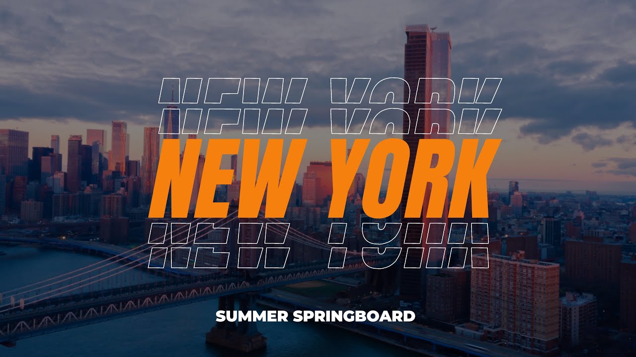 Visit New York City and Take an Academic Course with Summer Springboard ...
