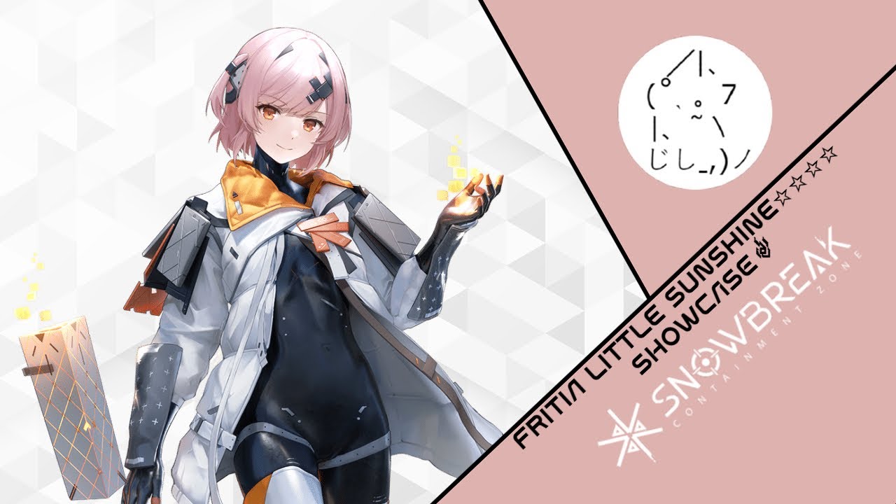 Fritia little sunshine: Showcase | Snowbreak containment zone - YouTube