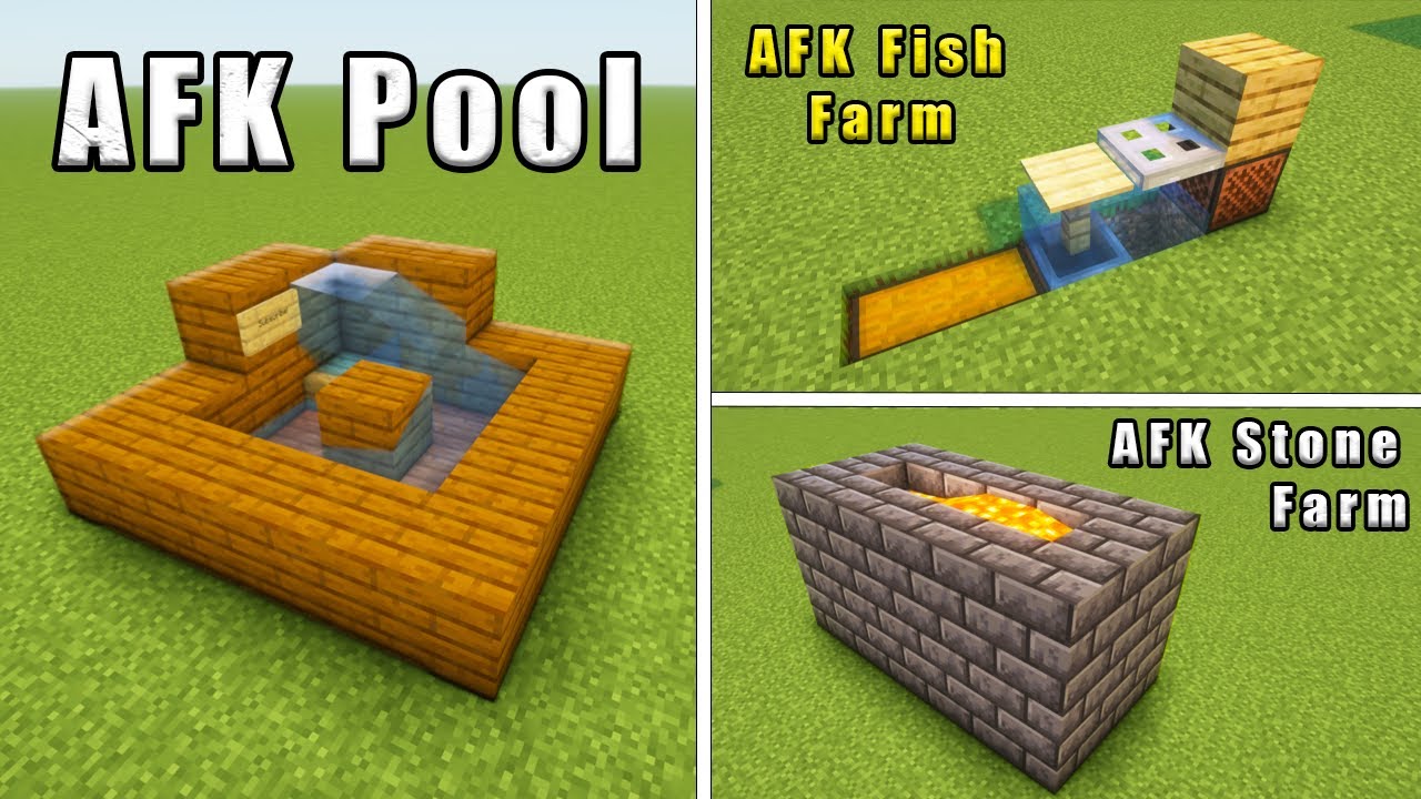 Cool AFK Farms Minecraft | Minecraft Farms Easy - YouTube