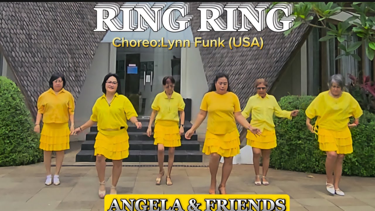RING RING - LINE DANCE || CHOREO : LYNN FUNK (USA) || DEMO BY ANGELA ...