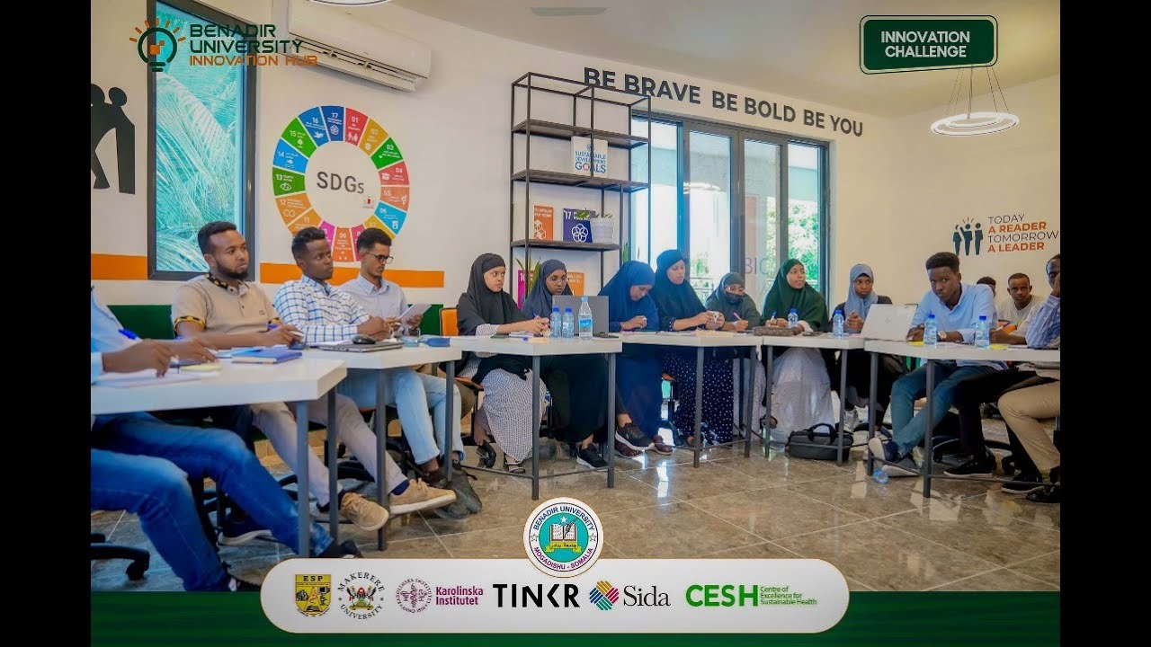 Benadir University innovation hub intro - YouTube