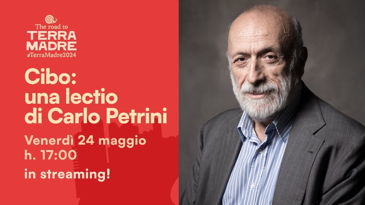 Cibo: una lectio di Carlo Petrini - YouTube