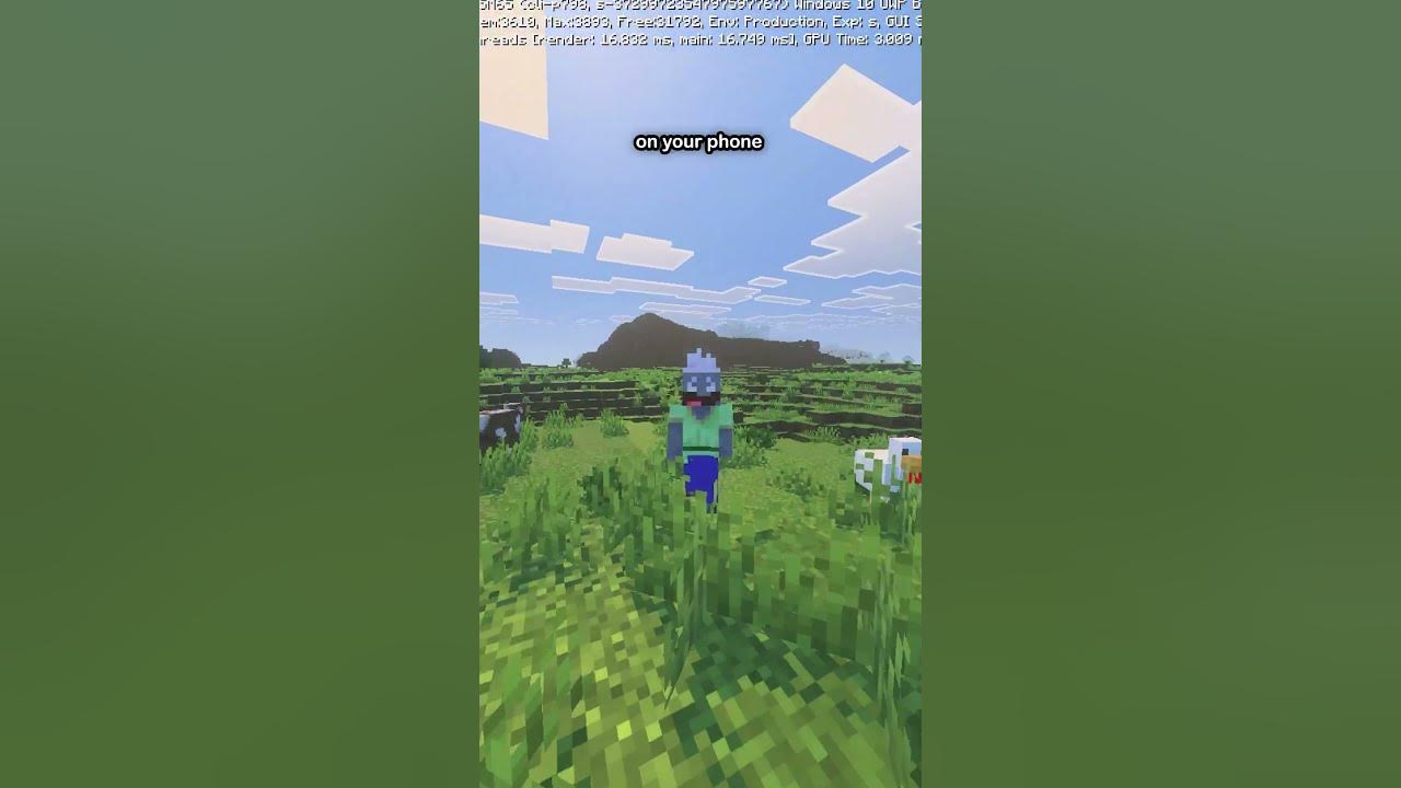 Minecraft Vibrant Visuals Is CRAZY! (Built IN Shaders) - YouTube