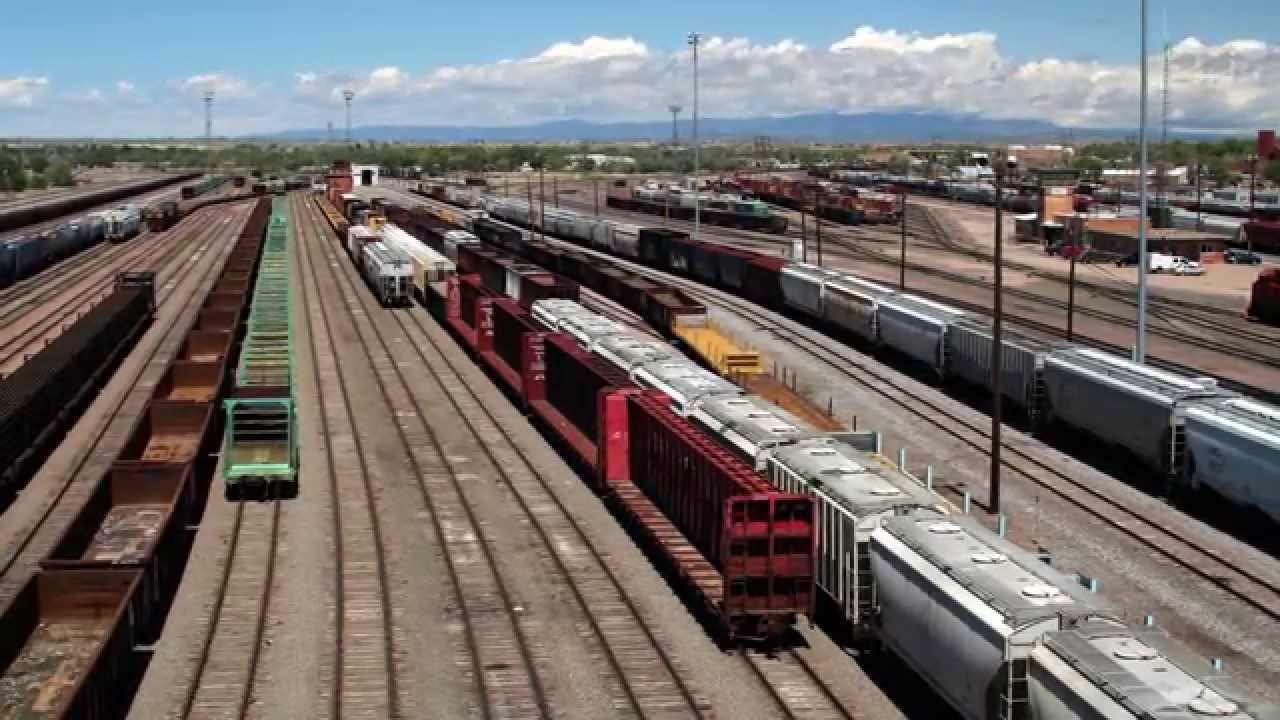 Train Yard Time Lapse in Pueblo, CO 05/22/15 - YouTube