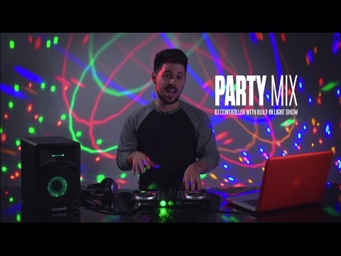 Numark Party Mix DJ Controller with Built-in Lightshow Overview - YouTube