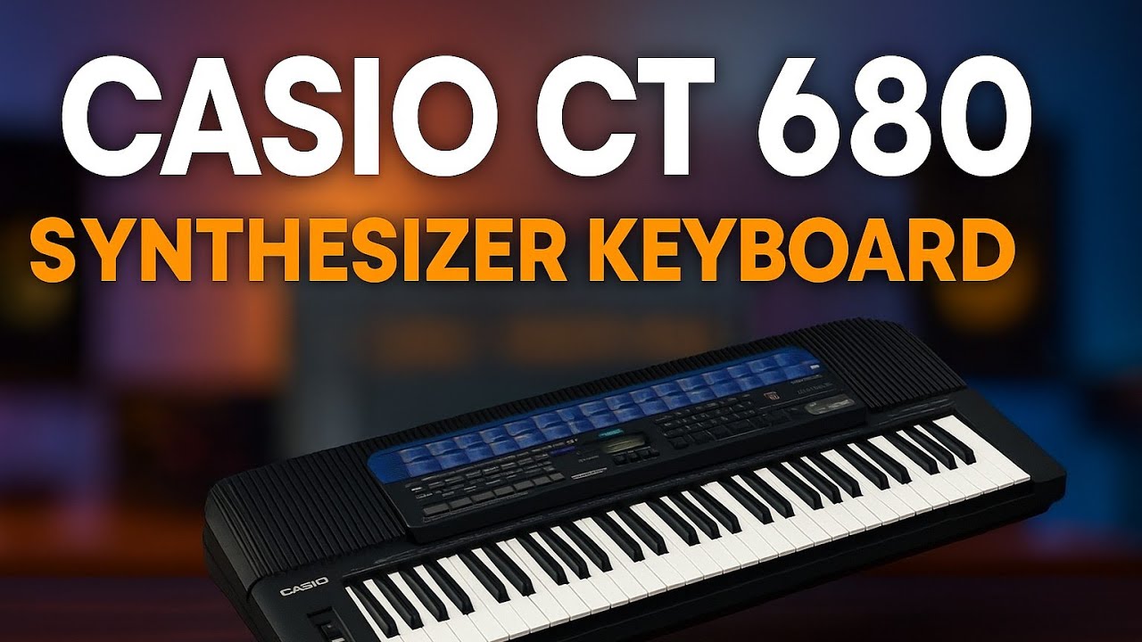 Casio CT-680 Synthesizer Keyboard || Casio CT 680 - YouTube