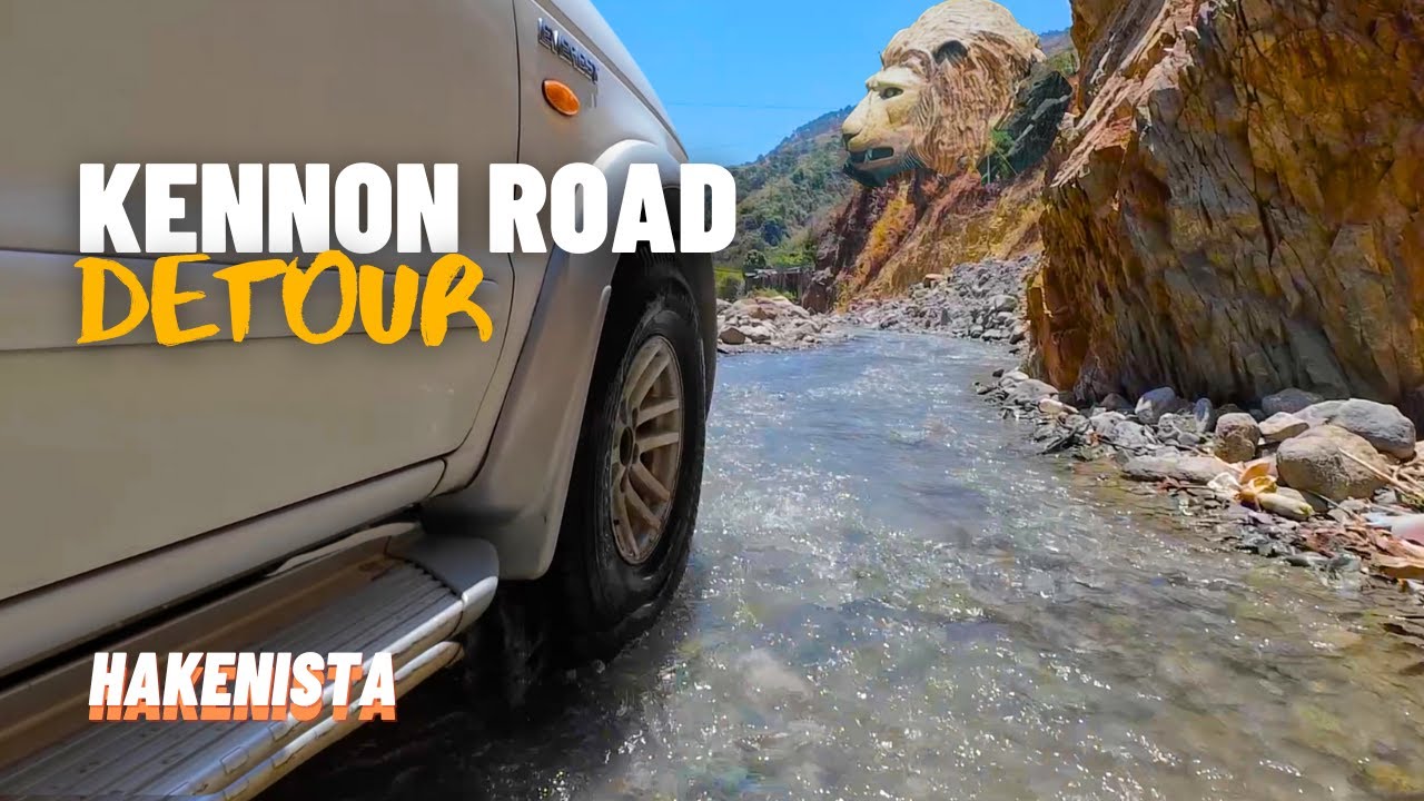 BAGUIO Kennon Road Detour Along Bued River! | 2024 Kennon Road Update ...