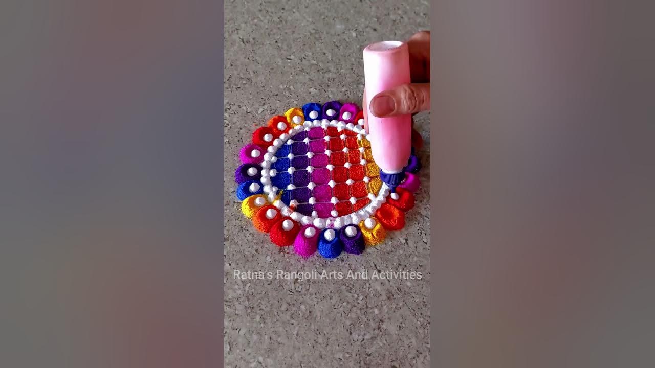 Diwali Special Rangoli For Pooja Room | 8 Beautiful Small Rangoli ...