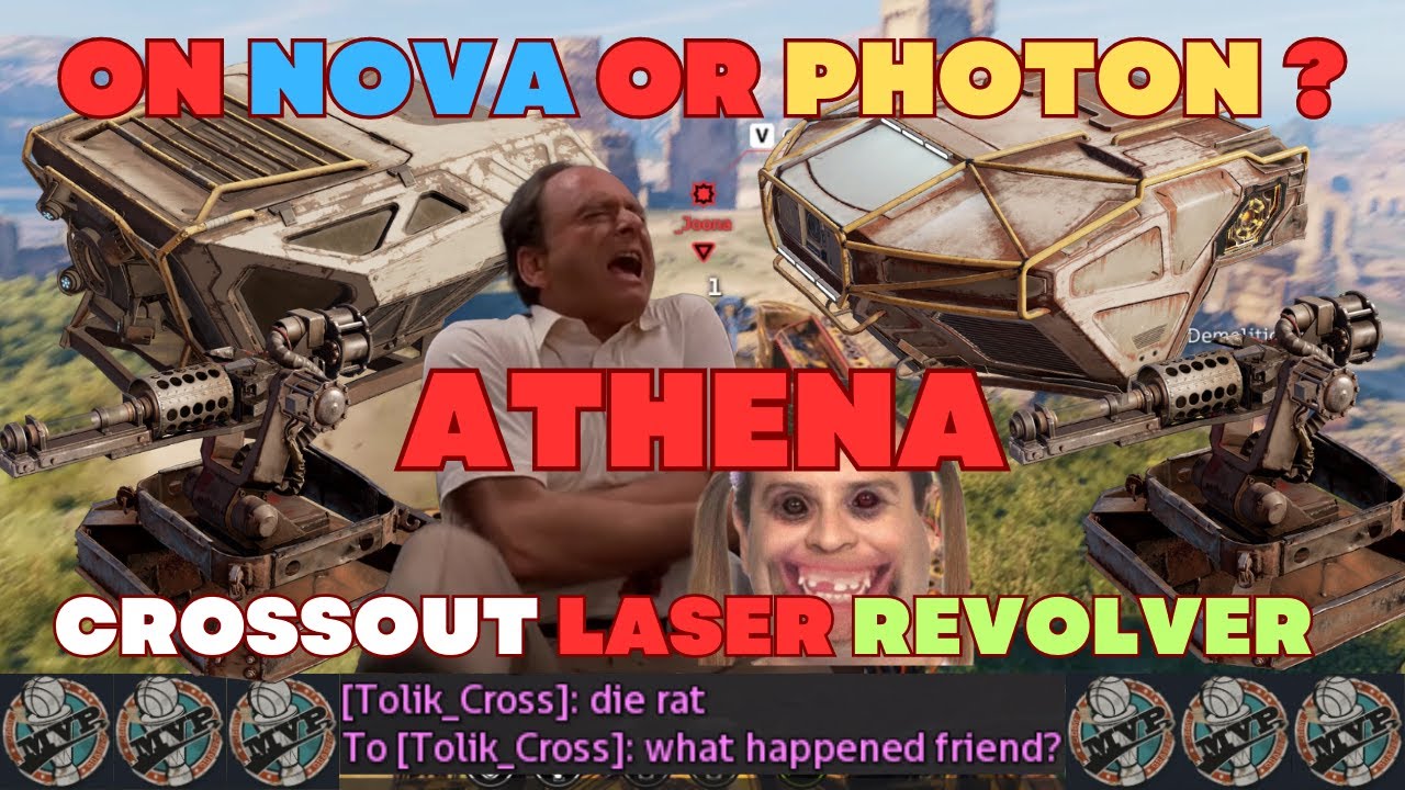 ATHENA🔫Laser Revolver💥On NOVA or PHOTON Cabin? Most Comprehensive ...