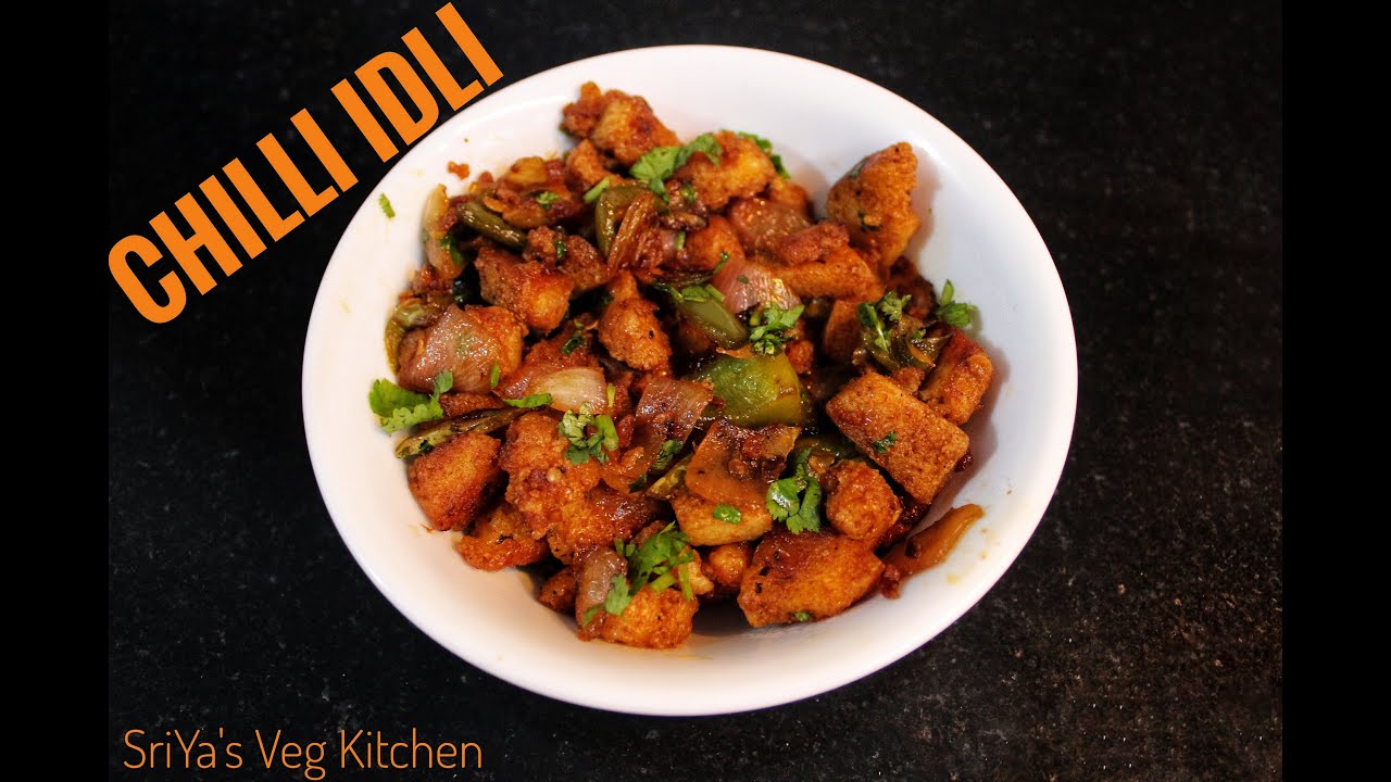 Chilly Idli | Idli Manchurian | Snack | Starter | Leftover Idli recipe ...