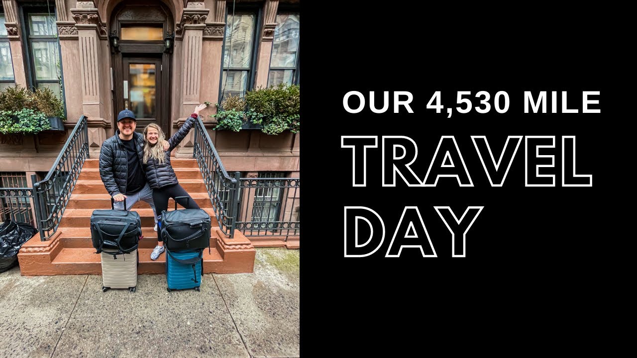 CRAZY LONG Travel Day: 4,530 MILES and 53 HOURS!! - YouTube