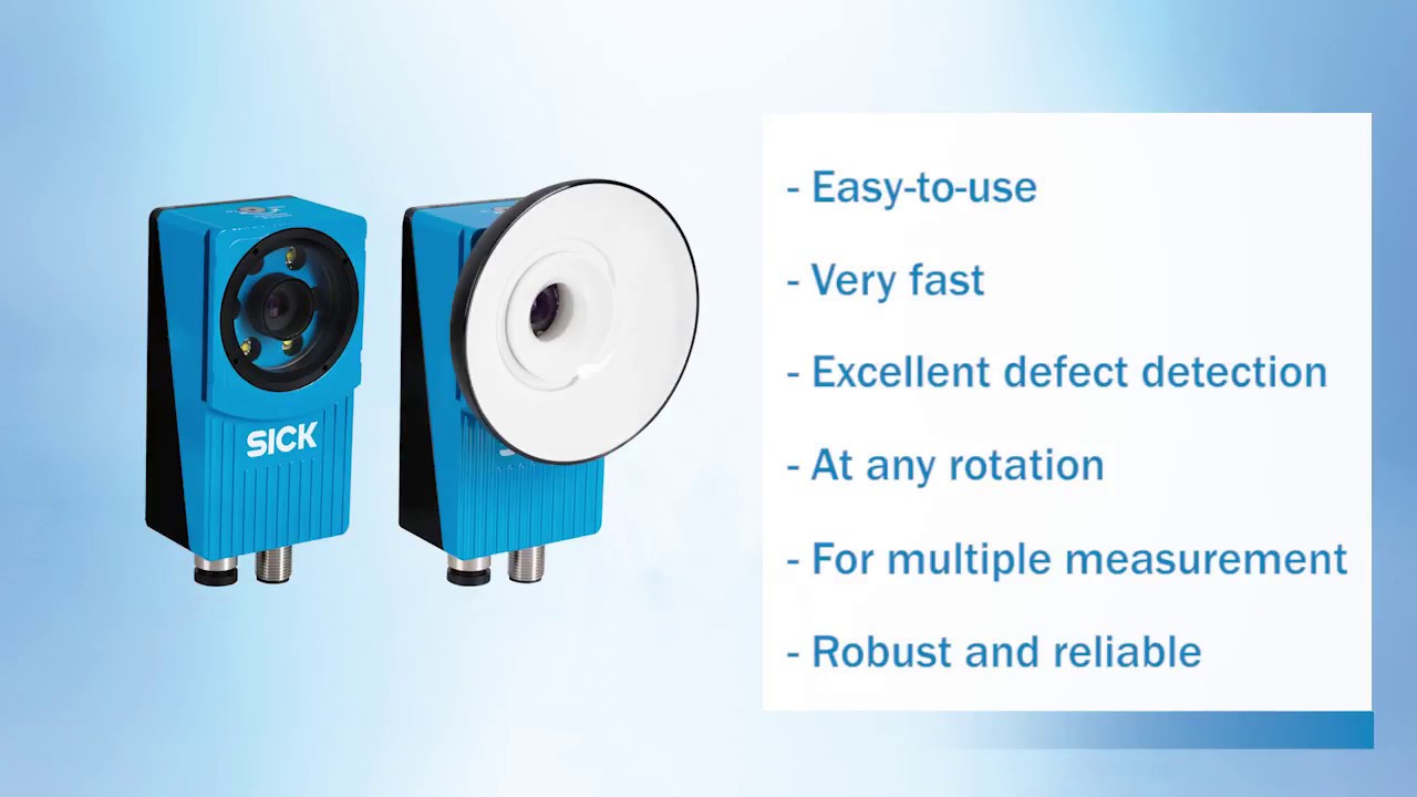 Inspector vision sensor from SICK - High-performance part inspection ...