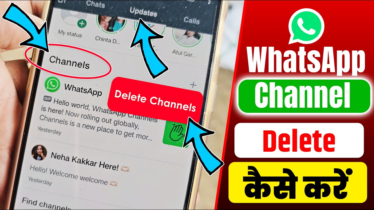 WhatsApp Channel Kaise Hataye | WhatsApp Channel Delete | WhatsApp ...