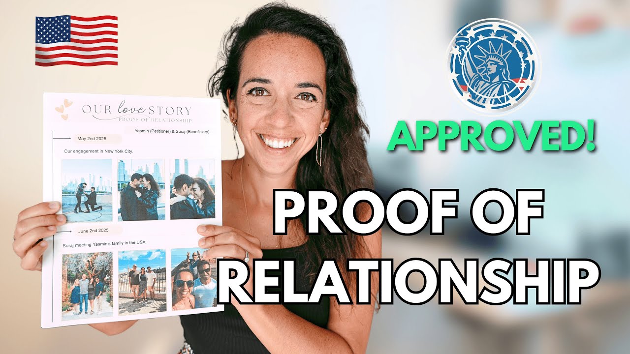 Proof of Relationship EVIDENCE for K1 Visa Packet & Bona Fide Marriage ...