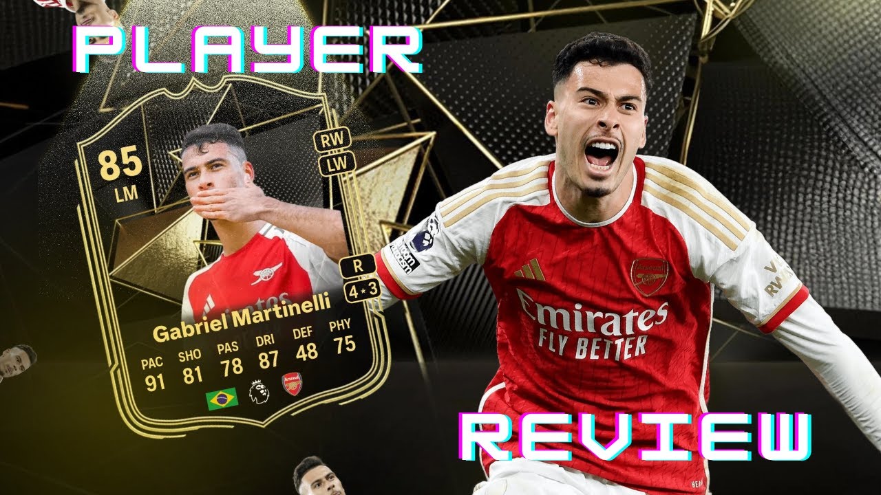 TOTW INFORM PLAYER REVIEW!!! 85 Gabriel Martinelli Brazilian Baller ...