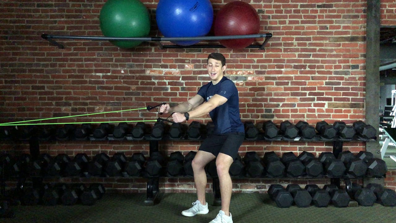 Band Resisted Rows - YouTube