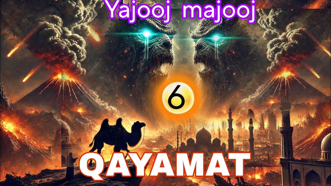 QAYAMAT PART 6 || क़यामत 6 The Real Story Of Yajooj Majooj || Mr Azmal ...