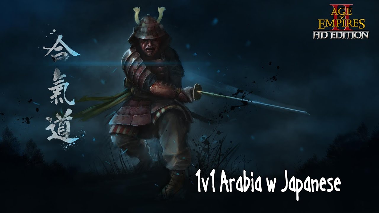 Age of Empires II HD Edition 1v1 Arabia w Japanese - YouTube