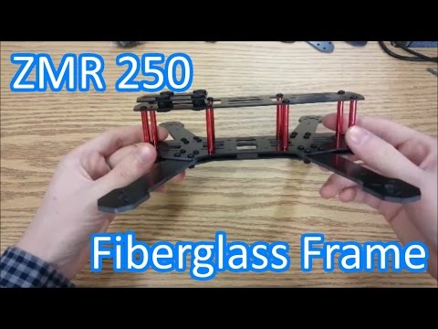 ZMR 250 Fiberglass Quadcopter Frame Overview and Review - YouTube