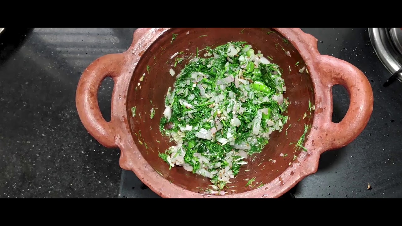 Athikai sabhaki (Fig and dill) curry. - YouTube