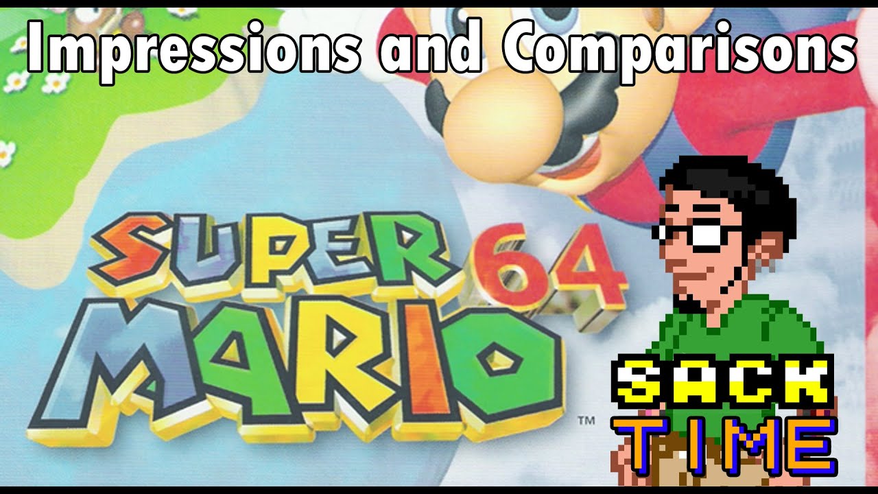 Sack Time - Super Mario 64 Impressions and Comparisons (Wii U VC) - YouTube