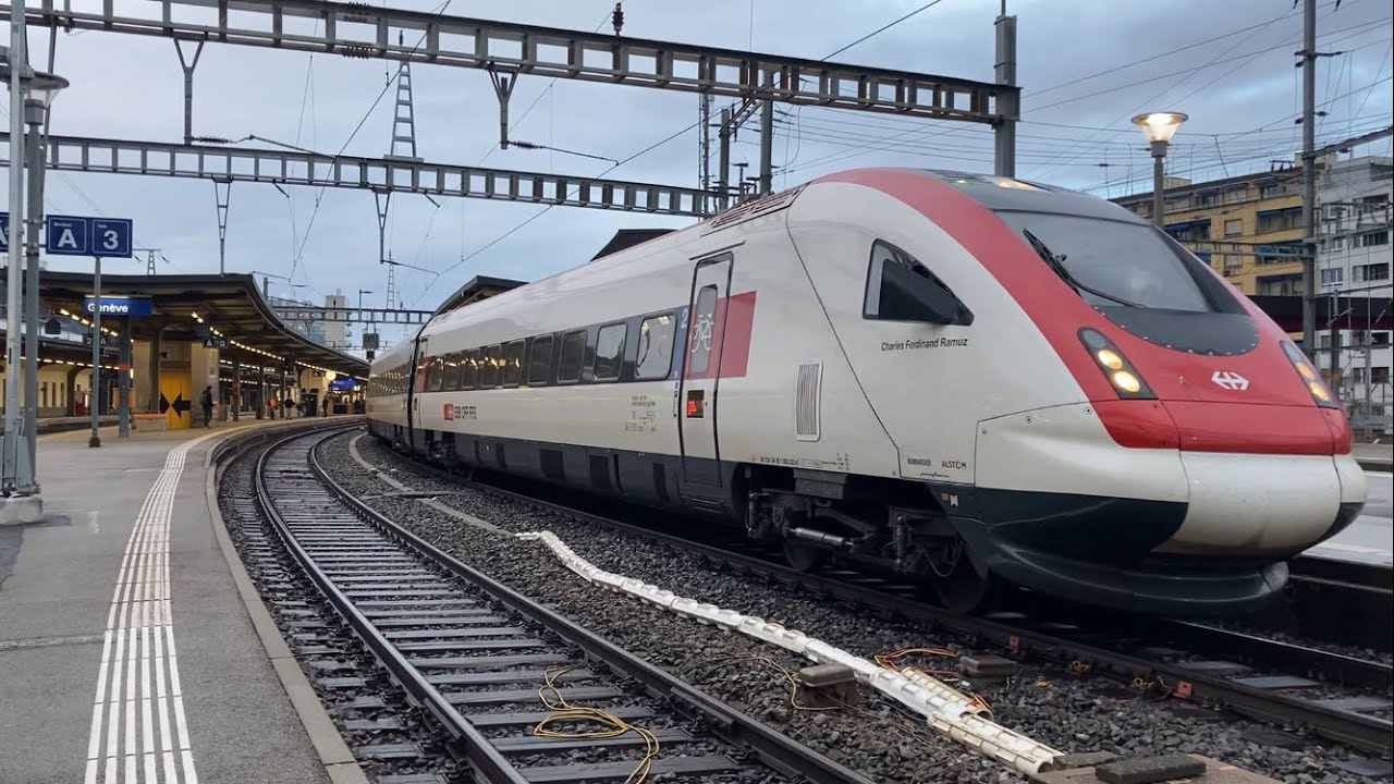 IC5: Genève- Aéroport et IC1: Twindexx CFF - YouTube