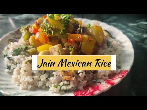Jain Mexican Rice | Mexican Rice Recipe | Mexican Rice | My jain ...